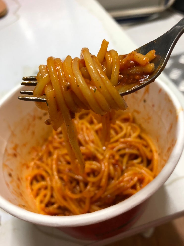 농심 스파게티 컵라면 후기 신상 여기!! : 네이버 블로그