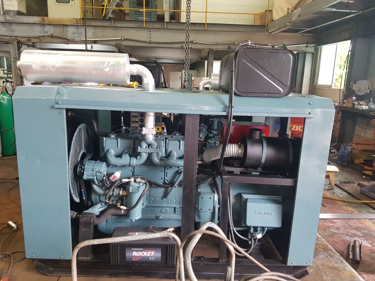 수출용 필리핀 납품용 중고 디젤 발전기 세트 (2SET, 대우 D0846 H/M) : 네이버 블로그