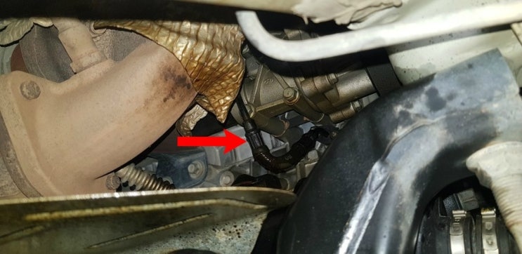 K5-TGDI 터보 고압파이프 교환작업 / 세척작업 : 네이버 블로그