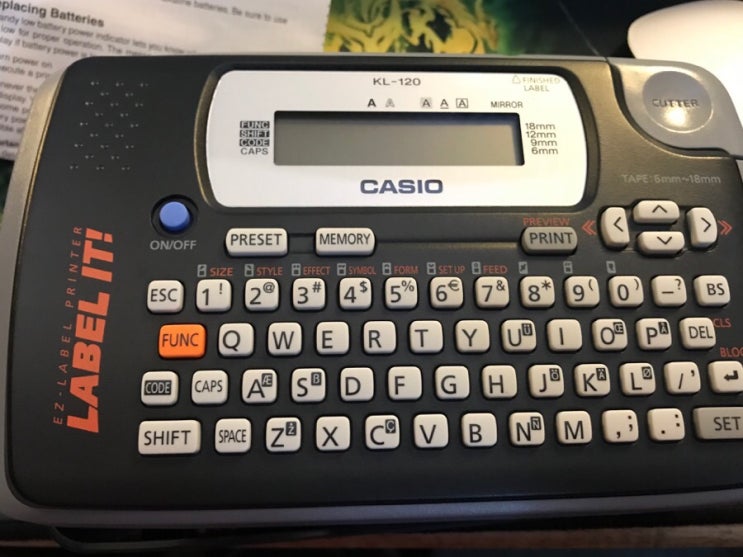 Casio “Label it” (카시오 라벨 잇) - 라벨 프린터 개봉 및 사용기 : 네이버 블로그
