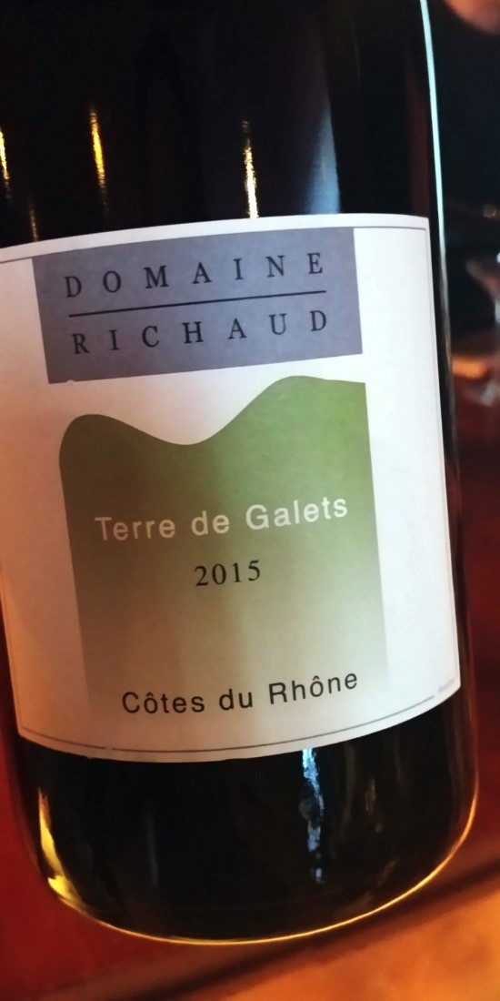 Domaine Richaud, Cotes du Rhone Terre de Galets 2015 (도멘 리쇼/히쇼, 꼬뜨 뒤 론 ...