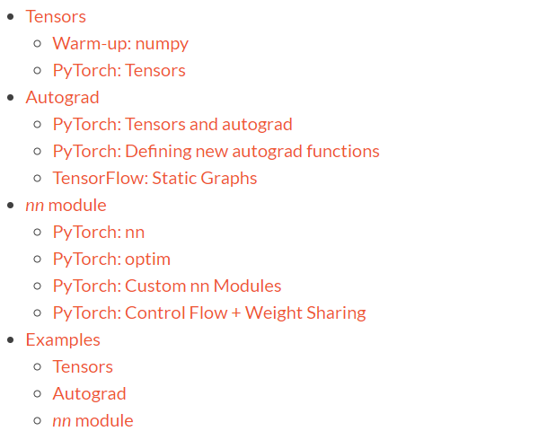 파이토치 튜토리얼(8)/ Tensors / Learning PyTorch with Examples / BEGINNER ...