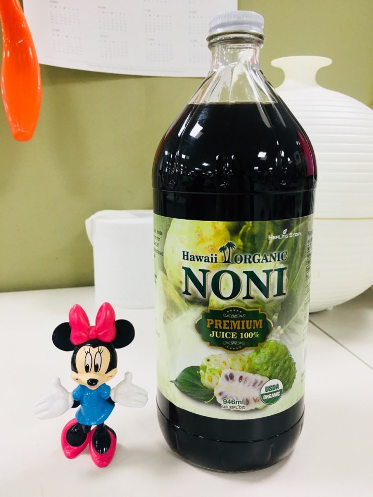 프리미엄 하와이 오가닉 노니주스 먹기 우웩 맛 읎음 네이버 블로그