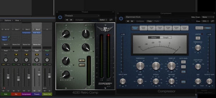 킥&베이스 믹싱 5: Kick & Bass Parallel Compression : 네이버 블로그