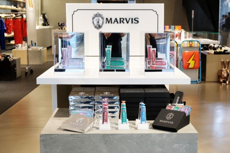 이탈리아 프리미엄 브랜드, 마비스(MARVIS) 국내 공식 론칭 맞아 청담 분더샵 입점 : 네이버 블로그