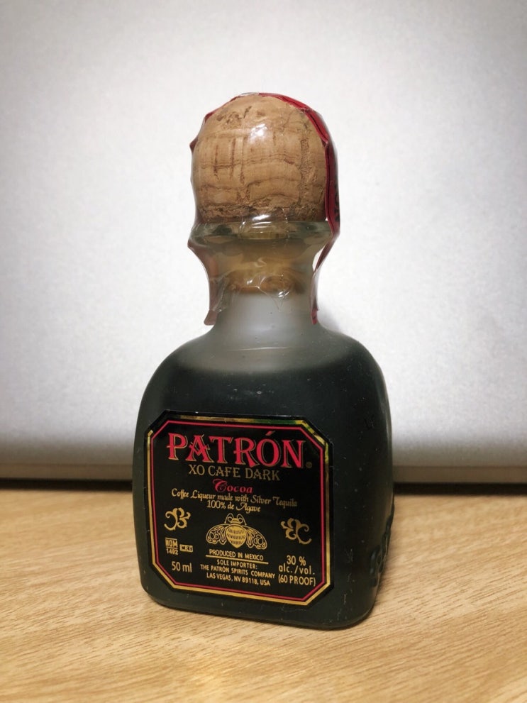Patron XO cafe dark cocoa 패트론 엑스오 카페 다크 코코아 리큐르 / 멕시코 테킬라 초콜릿 리큐르 미니 ...