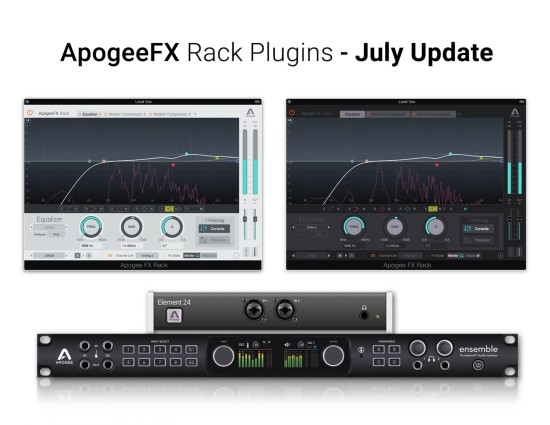 Apogee DSP 플러그인 Apogee FX Rack plugins : 네이버 블로그