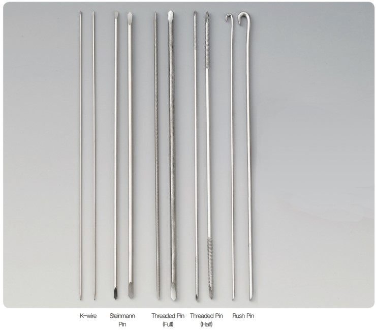 K-WIRE, STEINMAN PIN, THREADED PIN, RUSH PIN : 네이버 블로그