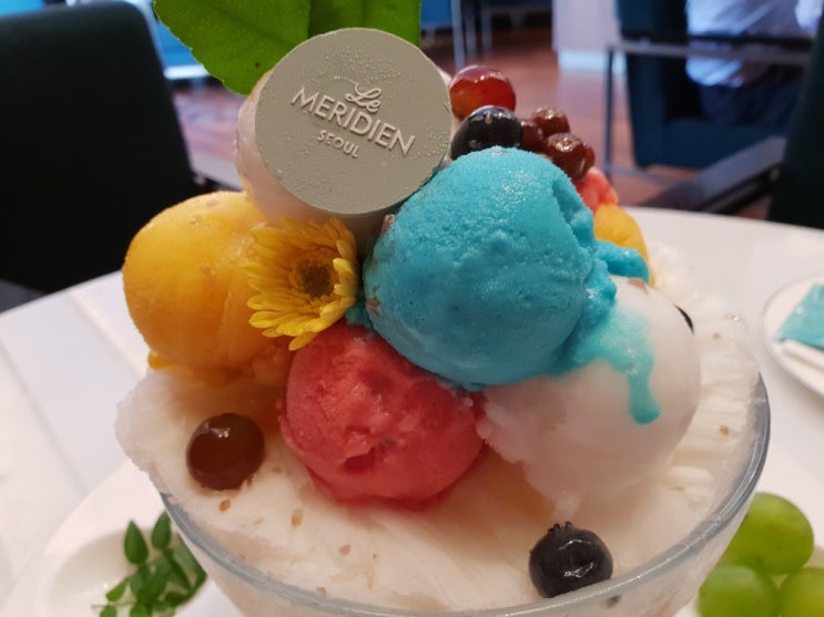 르메르디앙 호텔 서울 빙수 후기(Pop Bingsu) : 네이버 블로그
