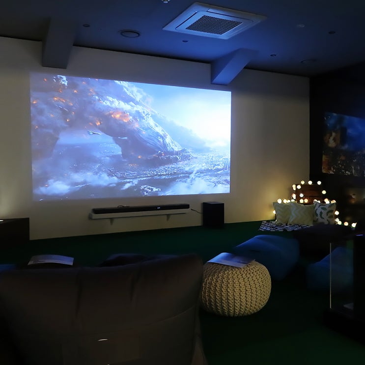 용산CGV에서 만난 LG 시네빔 레이저 4K 체험존 : 네이버 블로그