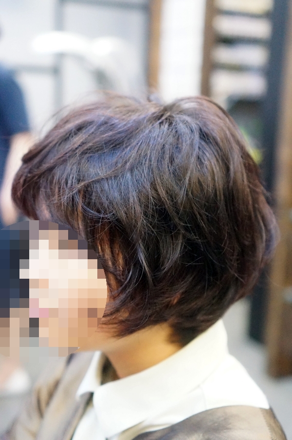 여자 커트 머리 굵은 웨이브 파마고터미용실 이쌤헤어 네이버 블로그