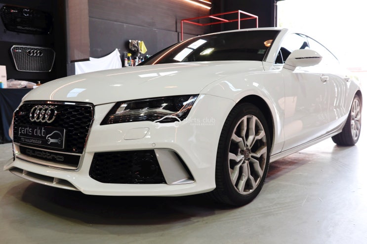 [파츠클럽] 아우디 A7 / RS7 풀 바디킷 (앞범퍼, 디퓨져) : 네이버 블로그