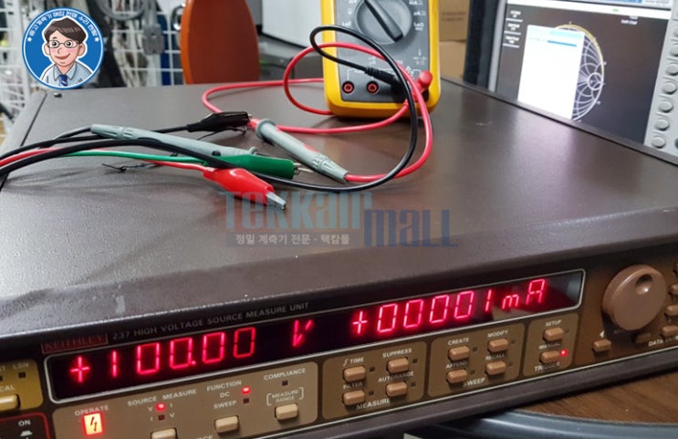 키슬리 중고계측기 / Keithley 237 / 키슬리 / 고전압 소스 측정 유닛 / High-Voltage Source ...