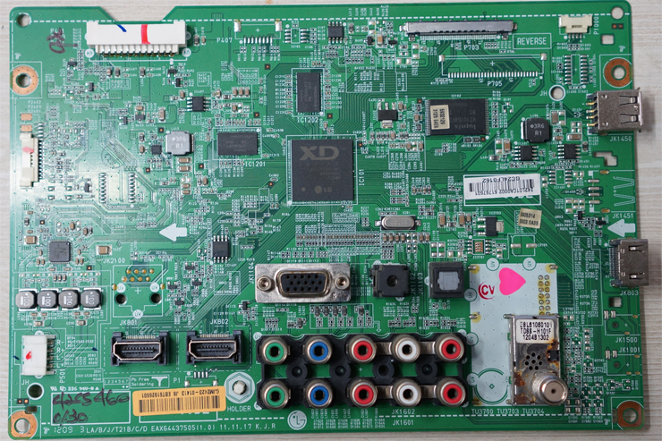 LG 42CS460 메인보드 EAX64437505 / EAX64437511 : 네이버 블로그