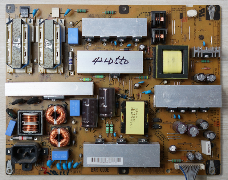 LG 42LD550 파워보드 EAX61124202 : 네이버 블로그