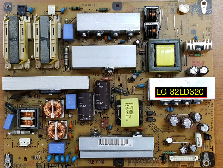LG 32LD320 / 32LD350 파워보드 EAX61124202 : 네이버 블로그