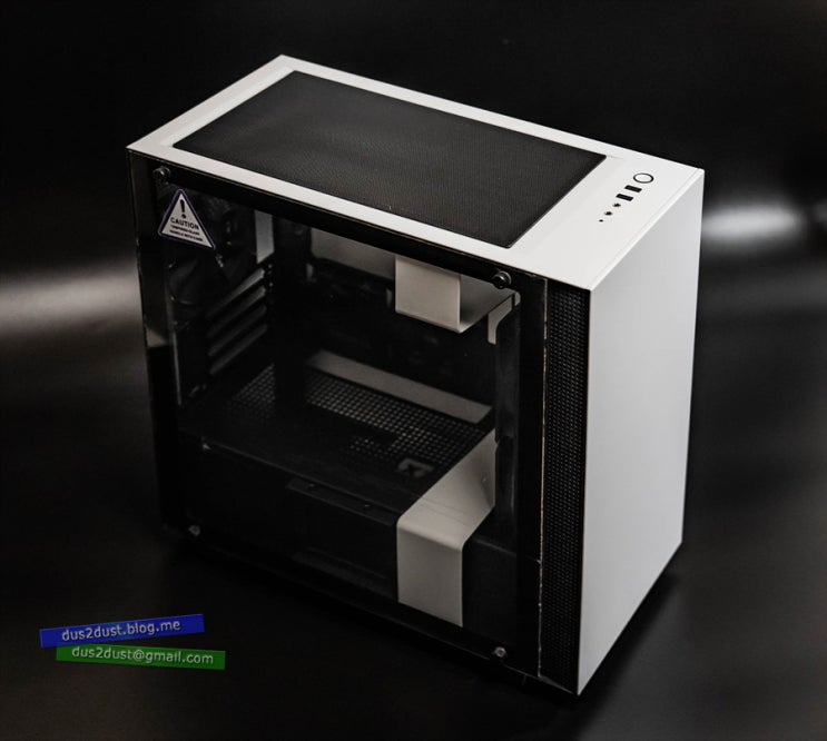 NZXT H400 Matte White- 라이젠 2700X M-ATX 조립기 : 네이버 블로그