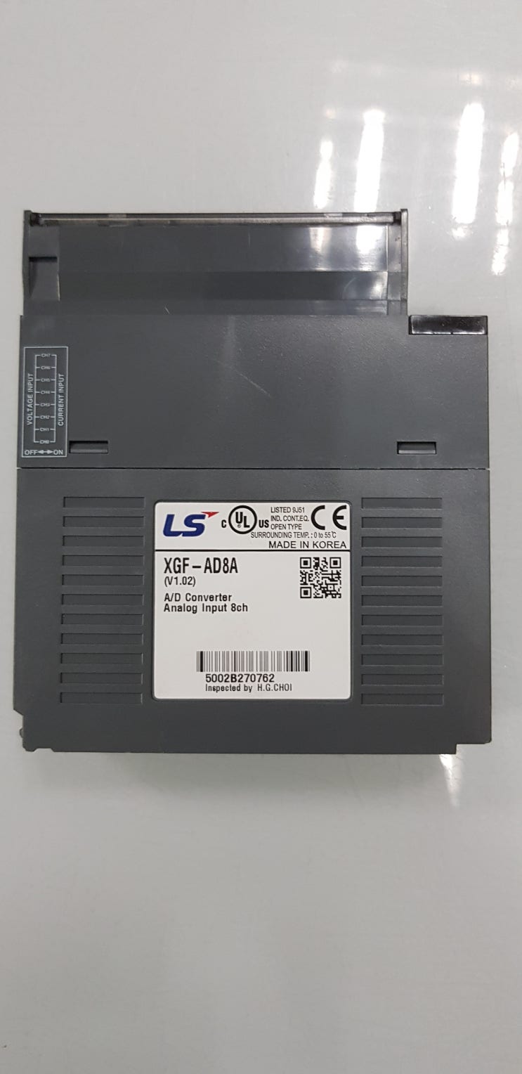[품절,재고없음]LS산전 PLC 중고 XGF-AD8A 아나로그 8채널 입력카드 XGT PLC A/I 8CH 상태 최상급 염가판매 ...