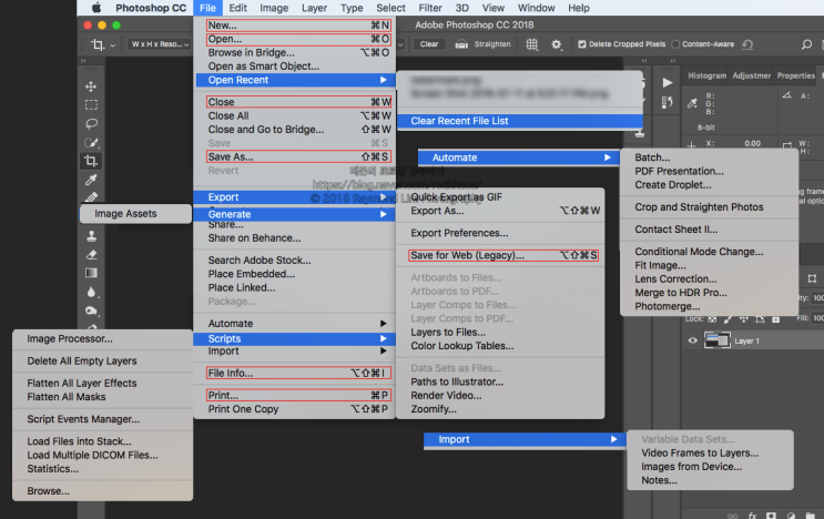 030. 레몬의 포토샵 공부하기 : Menu - File (15 마지막^^) : Print ② Color Management ...