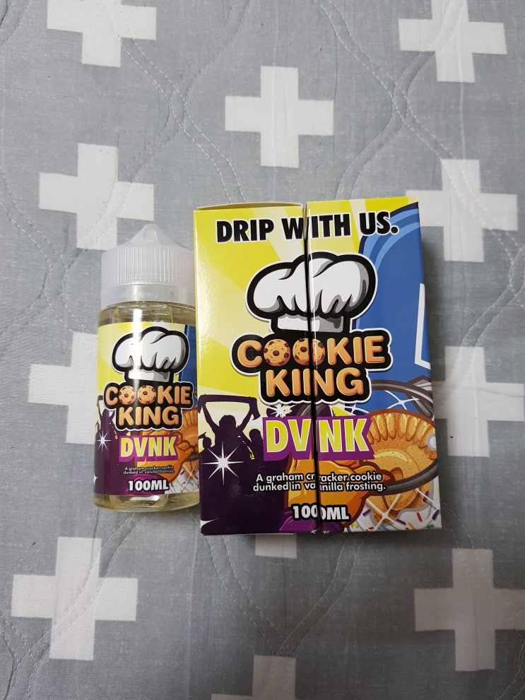 전자담배 액상 추천 / 리뷰 쿠키킹 DVNK (딩크) 디저트 액상 : 네이버 블로그