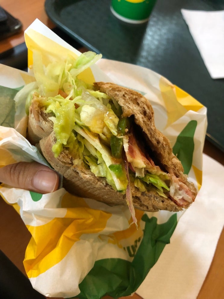 서브웨이 샌드위치 조합 BLT+아보카도 : 네이버 블로그