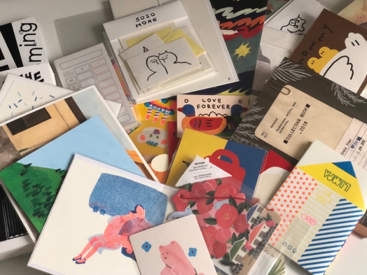 [전시수집] 2018 서울일러스트레이션페어에서 구매한 것들 : 네이버 블로그