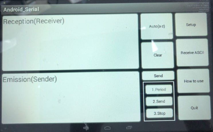 산업용 안드로이드 컴퓨터용 시리얼 통신 테스트 프로그램 Android_Serial : 네이버 블로그
