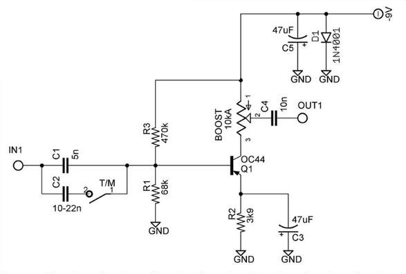 Dallas Rangemaster Schematic : 네이버 블로그