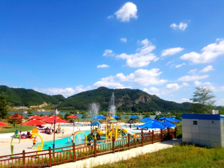 상주시 상주보 물놀이장 풍경 참 좋다.리갓타 : 네이버 블로그