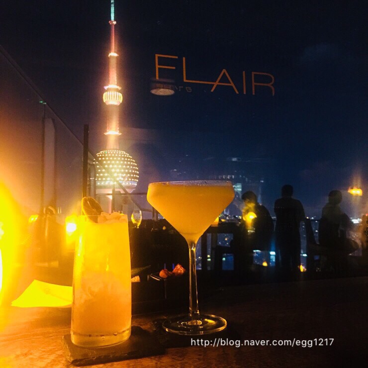 [flair] 리츠칼튼호텔 58층 상하이 루프탑 바 ‘플레어 Flair 를 소개드립니다 네이버 블로그