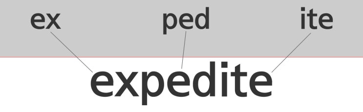 expedite, expedient, expediency - 어원, 어원학습, 단어 외우기 : 네이버 블로그