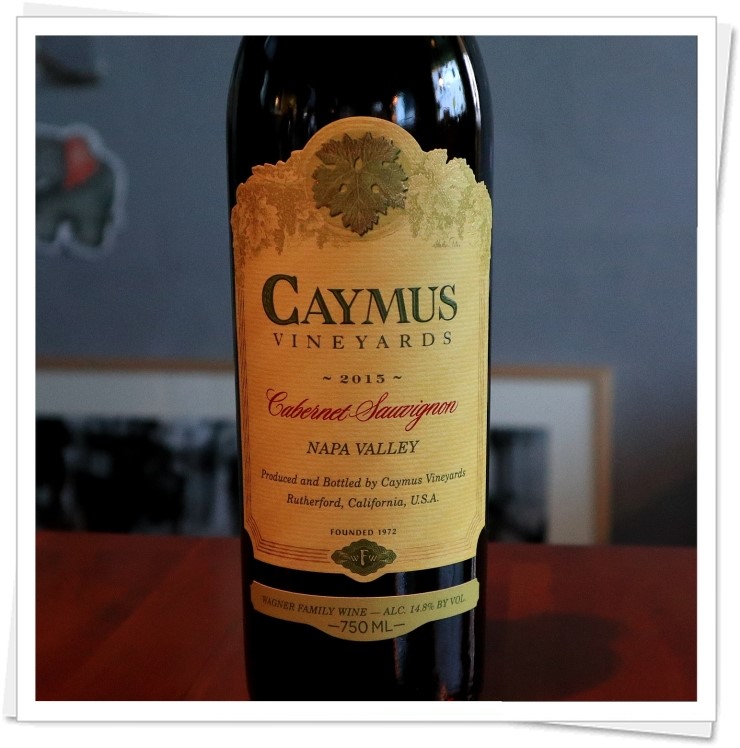 [와인] Caymus Vineyards Napa Valley Cabernet Sauvignon 2015 케이머스 빈야드 나파 ...