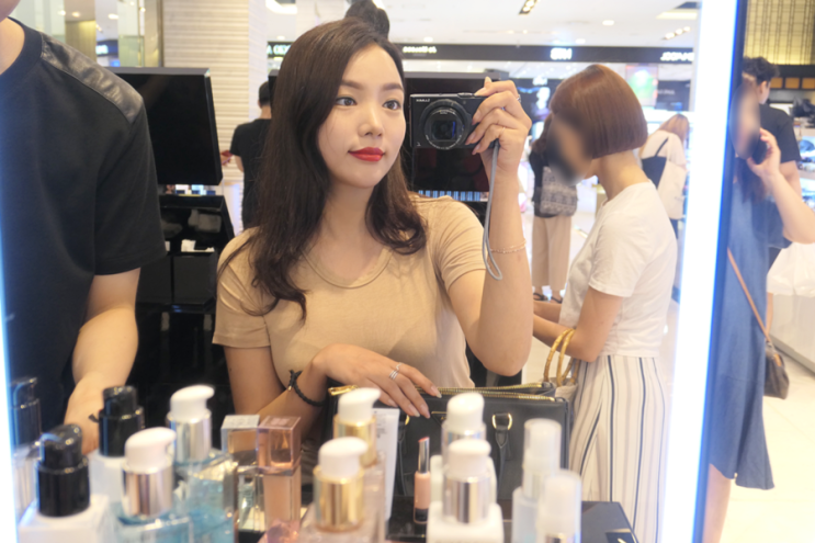 신촌 현대백화점 지방시뷰티 메이크업서비스 받고 룰루랄라 네이버 블로그