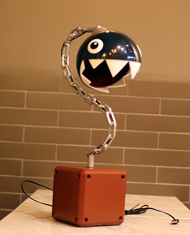 슈퍼마리오 왕왕이 램프 Chain Chomp Lamp : 네이버 블로그