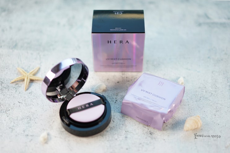 헤라 UV 미스트 쿠션과 블랙쿠션 비교 후기 : 네이버 블로그
