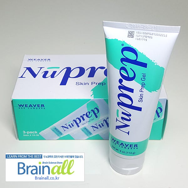 뉴프렙 젤 Nuprep EEG Skin Prep gel 뇌파젤 BA312 뉴로피드백 소모품, 뇌파측정, 뇌파검사 EEG Gel ...