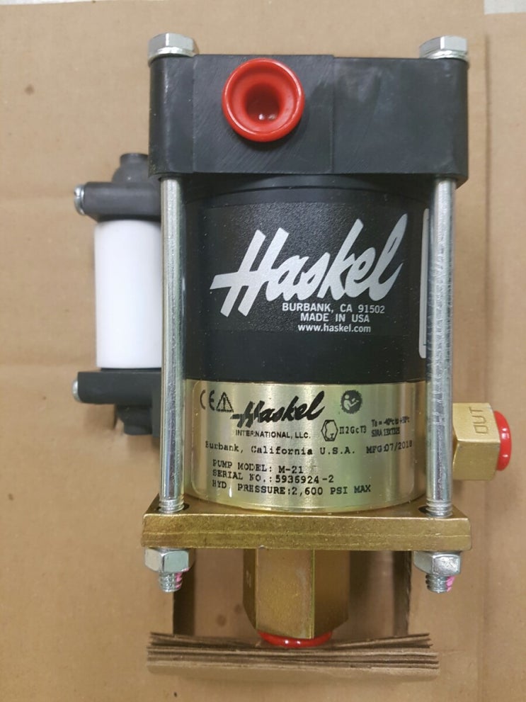 "Haskel" Pump M-21 : 네이버 블로그