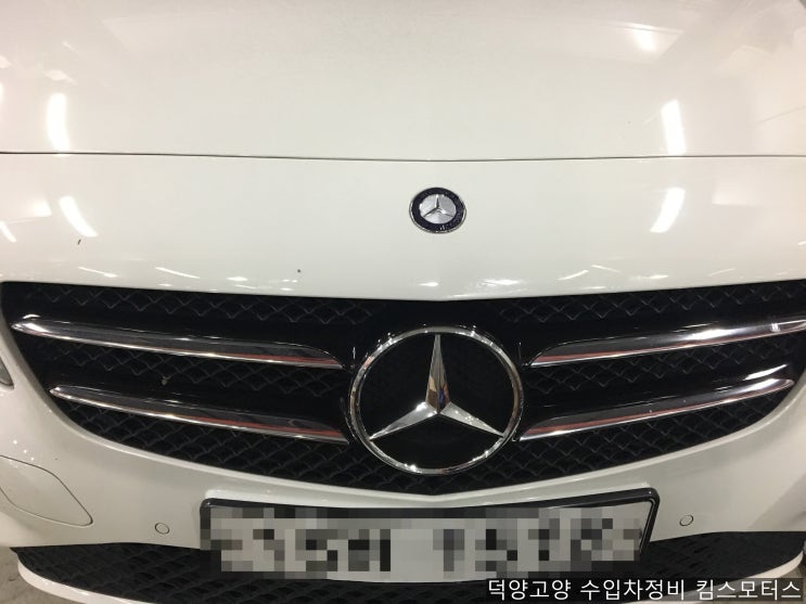 일산고양 수입차정비 덕양화정 수입차수리점 벤츠 A200 Cdi 프런트 패드교체 브레이크디스크 로터연마 배터리불량 제동시소음