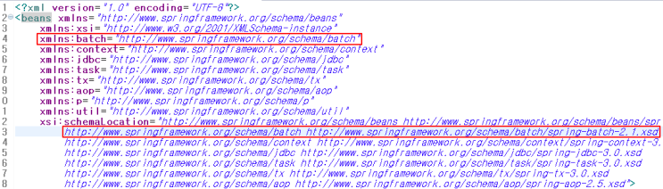 Spring beans 설정파일 namespace 정의방법 : 네이버 블로그