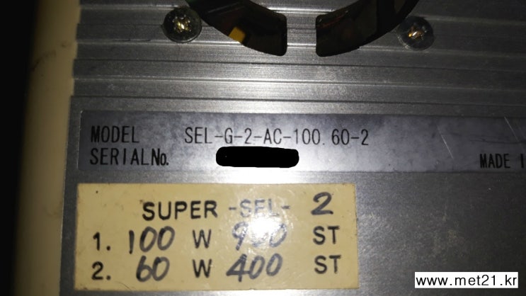 super sel controller SEL-G-2-AC-100 60-2 수리 : 네이버 블로그