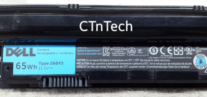 델노트북배터리 Type 268X5 리필작업 '사투' : 네이버 블로그