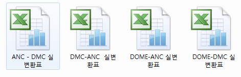 십자수 실 변환 자료(ANC-DMC / DOME-ANC / DOME-DMC) : 네이버 블로그