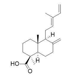 [측백나무 표준물질][Diterpenoids] trans-Communic acid [CFN92900][CAS no. 10178 ...