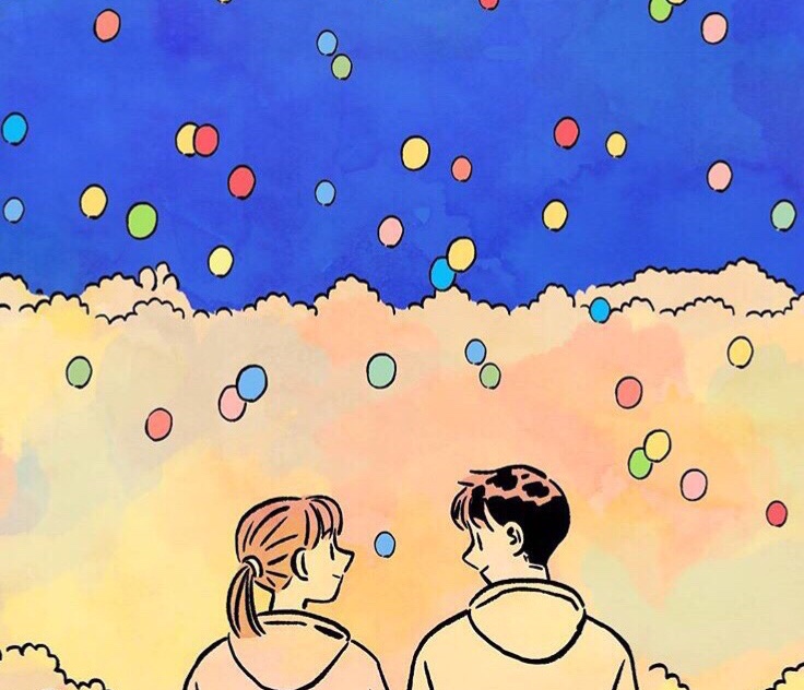 예쁜그림 만화그림 인스타그림 일러스트레이터 배성태[grim_b]님의 그림 : 네이버 블로그