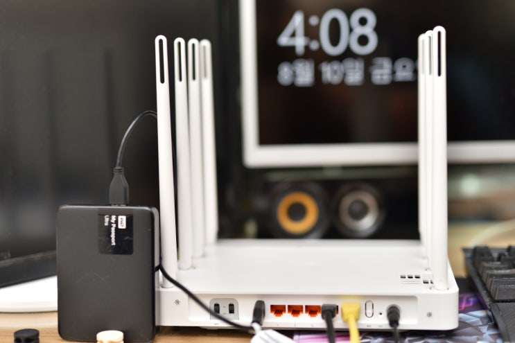 트라이밴드 기가와이파이 공유기, 아이피타임 A9004M 리뷰! : 네이버 블로그