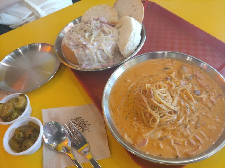 수원경희대 영통 맛집 '익스프레스 파스타앤피자' 헤어츠바사 다녀가다 ----★ : 네이버 블로그