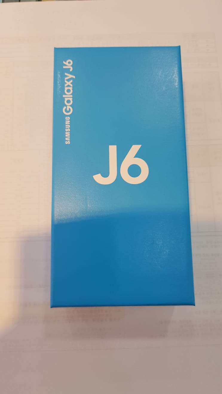 SM-J600 / J600 / 삼성 갤럭시 J6 스펙 및 개봉기 : 네이버 블로그