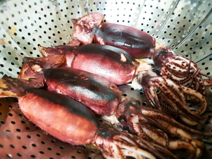 총알오징어 찜 : 네이버 블로그