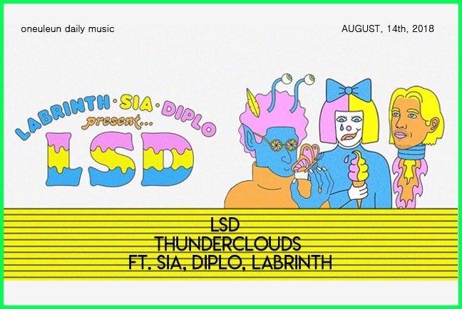 LSD - Thunderclouds 가사해석 시아 ft. Sia, Diplo, Labrinth : 네이버 블로그