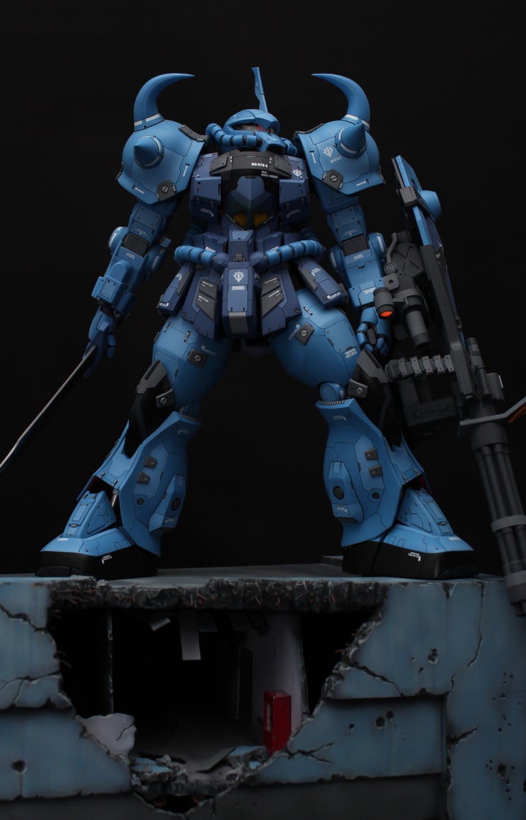 GBWC 2018 : 1/60 GOUF CUSTOM( used pg zaku II) : 네이버 블로그